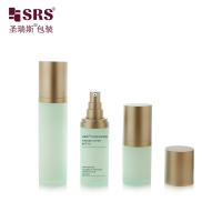 China SRS-RS 15ml 30ml 50ml Empty Luxury High End Acrylic Lotion Pump Bottle Cosmetic Serum Packaging Wholesale for sale
