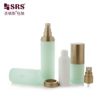 China SRS-RS 15ml 30ml 50ml Empty Luxury High End Acrylic Lotion Pump Bottle Cosmetic Serum Packaging Wholesale for sale