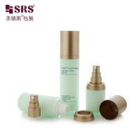 China SRS-RS 15ml 30ml 50ml Empty Luxury High End Acrylic Lotion Pump Bottle Cosmetic Serum Packaging Wholesale for sale