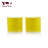China SRSQ 400g Big Size Empty Glossy Finished PP Recycled PCR Jar For Cosmeric Cream for sale