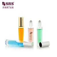 China GB1 5ml Cute Customize Painted Empty Thick Bottom Glass Roll On Perfume Bottle for sale