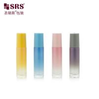China BLPM 10ML Customize Painted Color Thick Wall Mold Empty Glass Roll On Bottle For Essential Oil for sale