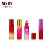 China BLPM 10ML Customize Painted Color Thick Wall Mold Empty Glass Roll On Bottle For Essential Oil for sale