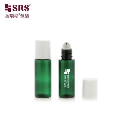 China PET18-15ML 20ML Injection Custom Color Round Anti-Itch Liquid Roller Ball Bottle No Leakage for sale