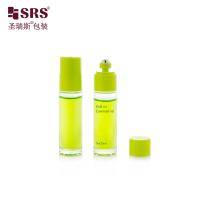 China BLPB 15ml Molded Thick Wall Glass Roller Ball Bottle With Switch For Essential Oil for sale