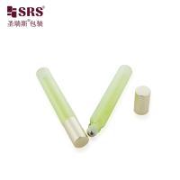 China BLP-10ML Empty Transparent Glass Tube Eye Oil Roller Ball Bottle No Leakage Pocket Size for sale