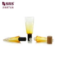 China GB3 10ML Empty Tube Shape Thick Wall Glass Roller Steel Ball Essential Oil Bottle No Leakage for sale