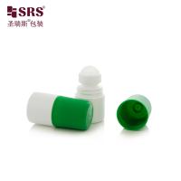 China RPPC 30ML Cute Round Deodorant Roll On Roller Ball Bottle Injection Custom Color for sale