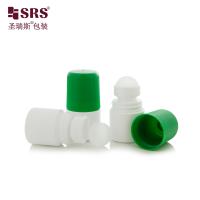 China RPPC 30ML Cute Round Deodorant Roll On Roller Ball Bottle Injection Custom Color for sale