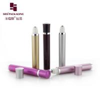 China DR004 10ML Luxury Double Wall Metalic Painting Custom Color Vibrating Roller Bottle Massage for sale