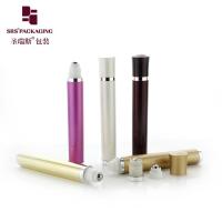 China DR004 10ML Luxury Double Wall Metalic Painting Custom Color Vibrating Roller Bottle Massage for sale