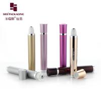 China DR004 10ML Luxury Double Wall Metalic Painting Custom Color Vibrating Roller Bottle Massage for sale