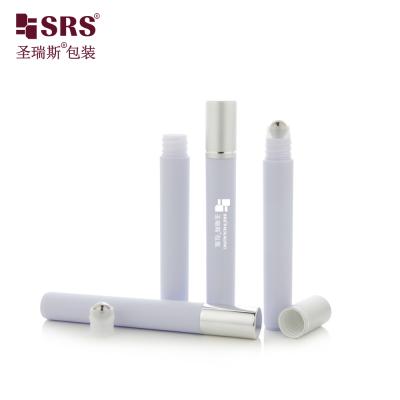 China RPA 10ML PP Eco Friendly Round Pocket Size Roll On Bottle For Eye Serum Gel Wholesale for sale