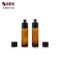 China BLPB 15ML Luxury New Design Glass Roll On Bottle With Switch For Essential Oil No Leakage for sale
