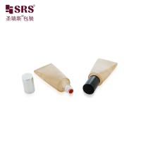 China GB3 10ML Luxury Tube Unique Design Transparent Glass Painted Custom Color Roll On Steel Ball Bottle For Perfume Oil for sale