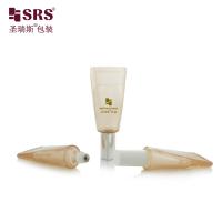 China GB3 10ML Luxury Tube Unique Design Transparent Glass Painted Custom Color Roll On Steel Ball Bottle For Perfume Oil for sale