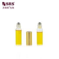 China SGB2-5ml+5ml Transparent Dual Double Ended Glass Roll On Bottle For Perfume Fragrance for sale