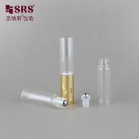 China SGB2-5ml+5ml Transparent Dual Double Ended Glass Roll On Bottle For Perfume Fragrance for sale