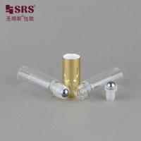 China SGB2-5ml+5ml Transparent Dual Double Ended Glass Roll On Bottle For Perfume Fragrance for sale