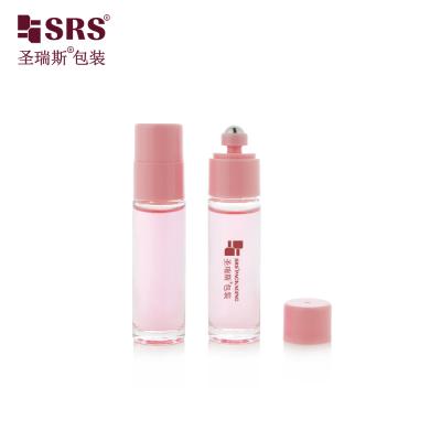 China BLPB 15ML High End Lead Proof Empty Molded Glass Roll On Bottle For Essential Oil Switch Roller for sale