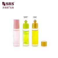 China BLPB 15ML High End Lead Proof Empty Molded Glass Roll On Bottle For Essential Oil Switch Roller for sale