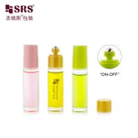 China BLPB 15ML High End Lead Proof Empty Molded Glass Roll On Bottle For Essential Oil Switch Roller for sale