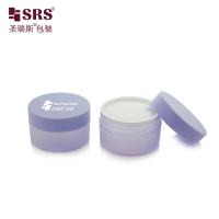 China SRSQ Single Wall Glossy Surface Matte Finished With Painting PP PCR Recycled Jar Cosmetic Container for sale