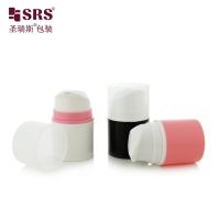 China PA604 PP  Glossy Eco-friendly Airless Pump Bottles with Snap-on Closure for sale