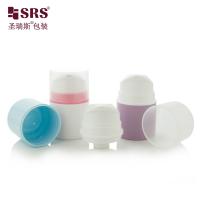 China PA604 PP  Glossy Eco-friendly Airless Pump Bottles with Snap-on Closure for sale