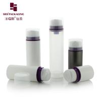 China PA605 Luxury Injection Custom Color Plastic Pain Relief Gel Airless Lotion Bottle for sale