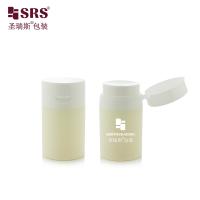 China PA607 Customization Color Plastic Airless Pump Bottle With Flip Cap For Cosmetic Gel for sale