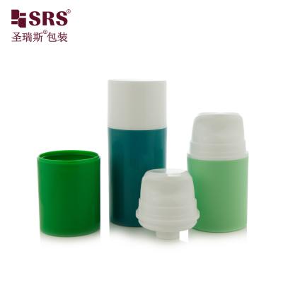 China PA609 Customization Empty PP Rould Facial Mask Gel Airless Pump Bottle for sale