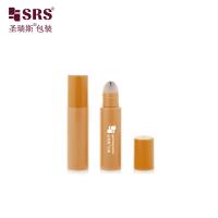 China PET-10ML Clear Amber Injection Color Plastic Roll On Bottle For Lip Gloss for sale