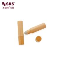 China PET-10ML Clear Amber Injection Color Plastic Roll On Bottle For Lip Gloss for sale