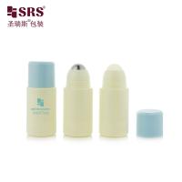 China RPPE Empty Pain Relief Gel Massage Steel Ball Roller Ball Bottle Applicator Replaceable for sale