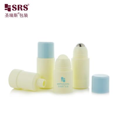 China RPPE Empty Pain Relief Gel Massage Steel Ball Roller Ball Bottle Applicator Replaceable for sale