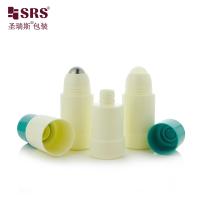 China RPPE Empty Pain Relief Gel Massage Steel Ball Roller Ball Bottle Applicator Replaceable for sale