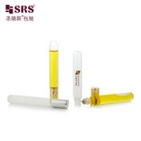 China BLP 10ML Round Bottom Tube Glass Roller Bottle For Eye Oil Massage No Leakage for sale