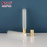 China BLP-10ML Empty Glass Roll On Bottle For Perfume Oil No Leakage Cute Round Bottom for sale