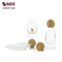 China GB3 10ML Luxury Empty Tube Shape Thick Wall Glass Roll On Bottle For Essential Oil for sale