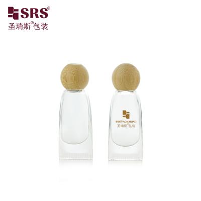 China GB3 10ML Luxury Empty Tube Shape Thick Wall Glass Roll On Bottle For Essential Oil for sale