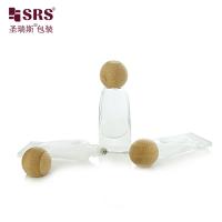 China GB3 10ML Luxury Empty Tube Shape Thick Wall Glass Roll On Bottle For Essential Oil for sale
