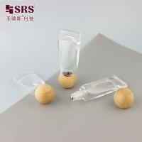 China GB3 10ML Luxury Empty Tube Shape Thick Wall Glass Roll On Bottle For Essential Oil for sale