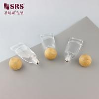 China GB3 10ML Luxury Empty Tube Shape Thick Wall Glass Roll On Bottle For Essential Oil for sale