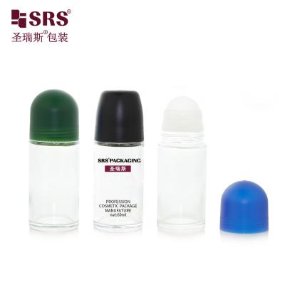 China BLPG 60ML Round Thick Wall Bottle With Dome For Cool Gel Leak Proof for sale