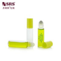 China PET 10ML Round Injection Custom Glossy Color Plastic Roll On Bottle For Anti-Itch Liquid for sale