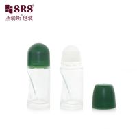China BLPG 50ML 60ML Empty Thick Wall Mold Glass Roll On Bottle For Cool Gel No Leakage for sale