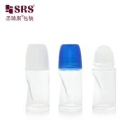 China BLPG 50ML 60ML Empty Thick Wall Mold Glass Roll On Bottle For Cool Gel No Leakage for sale