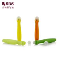 China SRS8447 15ML Waist Shape PETG Eye Serum Anti-Itch Liquid Roll On Bottle Customized Color for sale