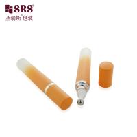 China LR001 Luxury Empty Double Wall Acrylic Roll On Bottle Applicator For Eye Lotion Serum for sale